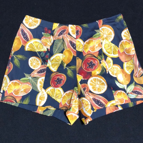 Gianni Bini | Shorts | Gianni Bini Lolita High Waist Botanical Shorts ...